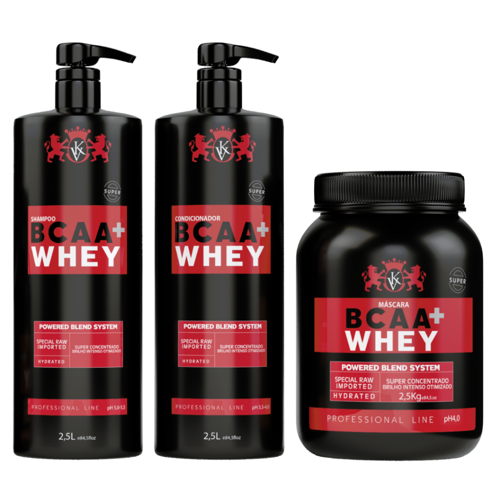 Kit BCAA + Whey Profissional - KV Pro - Inspire-se com KV!