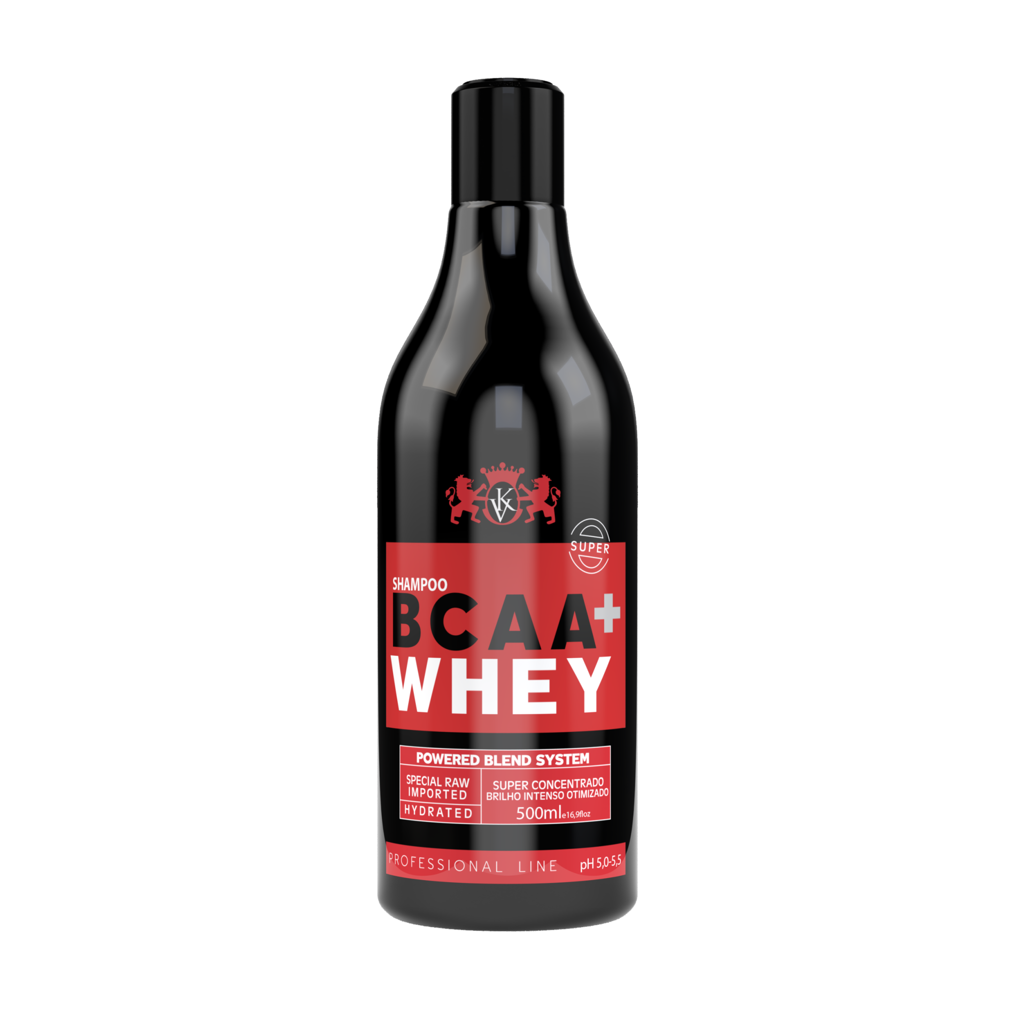 Shampoo BCAA + WHEY Home Care 500ml - KV Pro - Inspire-se com KV!